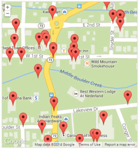 Attractions and Events, Nederland Colorado - Nederland Downtown